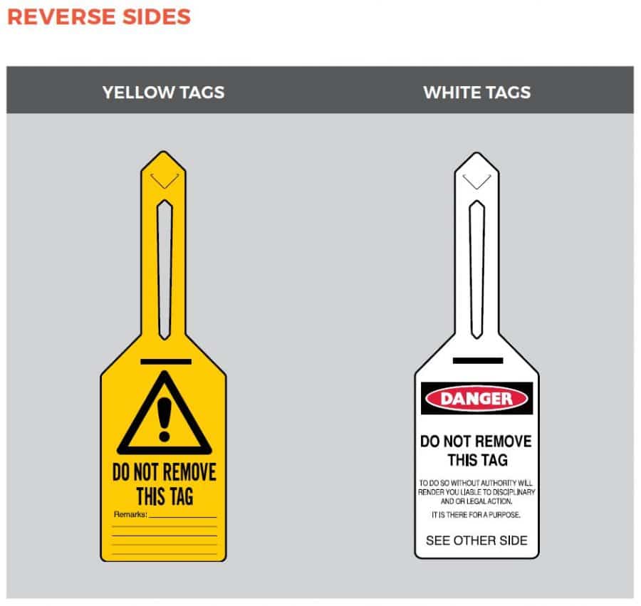 Tie-Out Lockout Tags | Jabac - Label, Sign & Safety Solutions