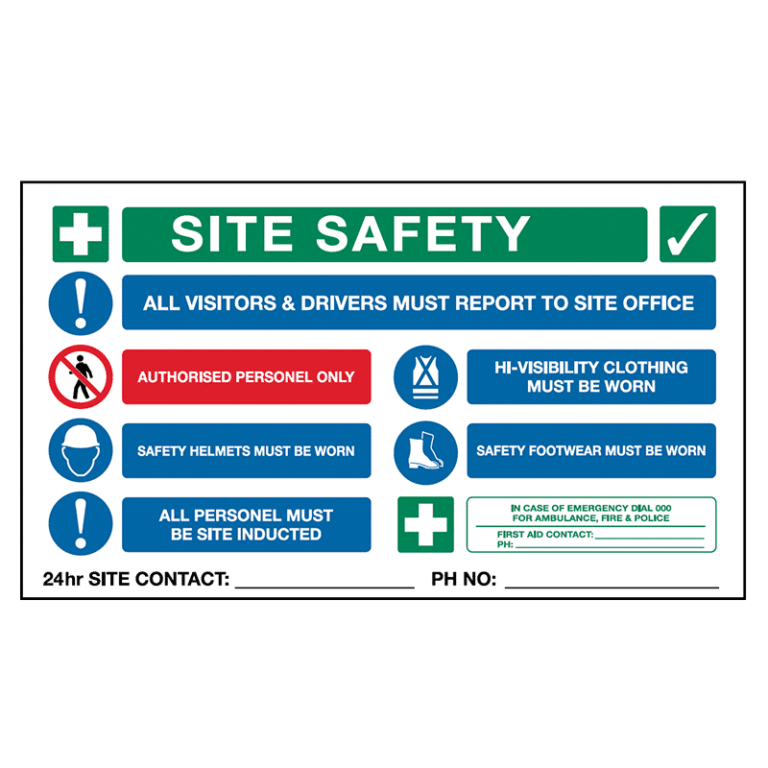 Jabac | Stock Multiple Condition Sign – Standard Basic Multi Sign