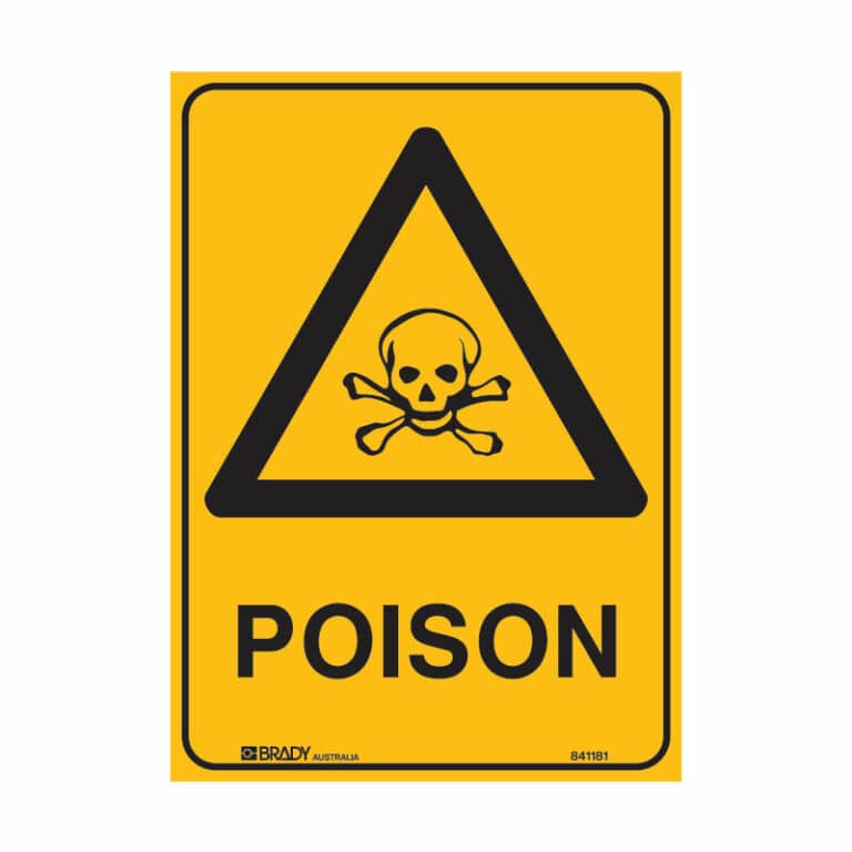 Jabac | Warning Sign - Poison
