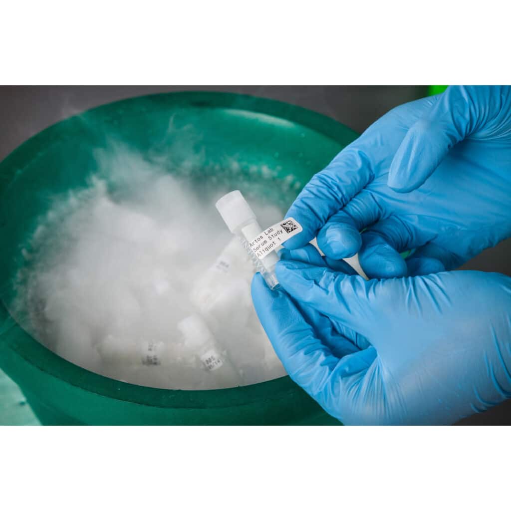 M4 & M5 FreezerBondz Ultra-Thin Cryogenic Polyester Laboratory Labels ...